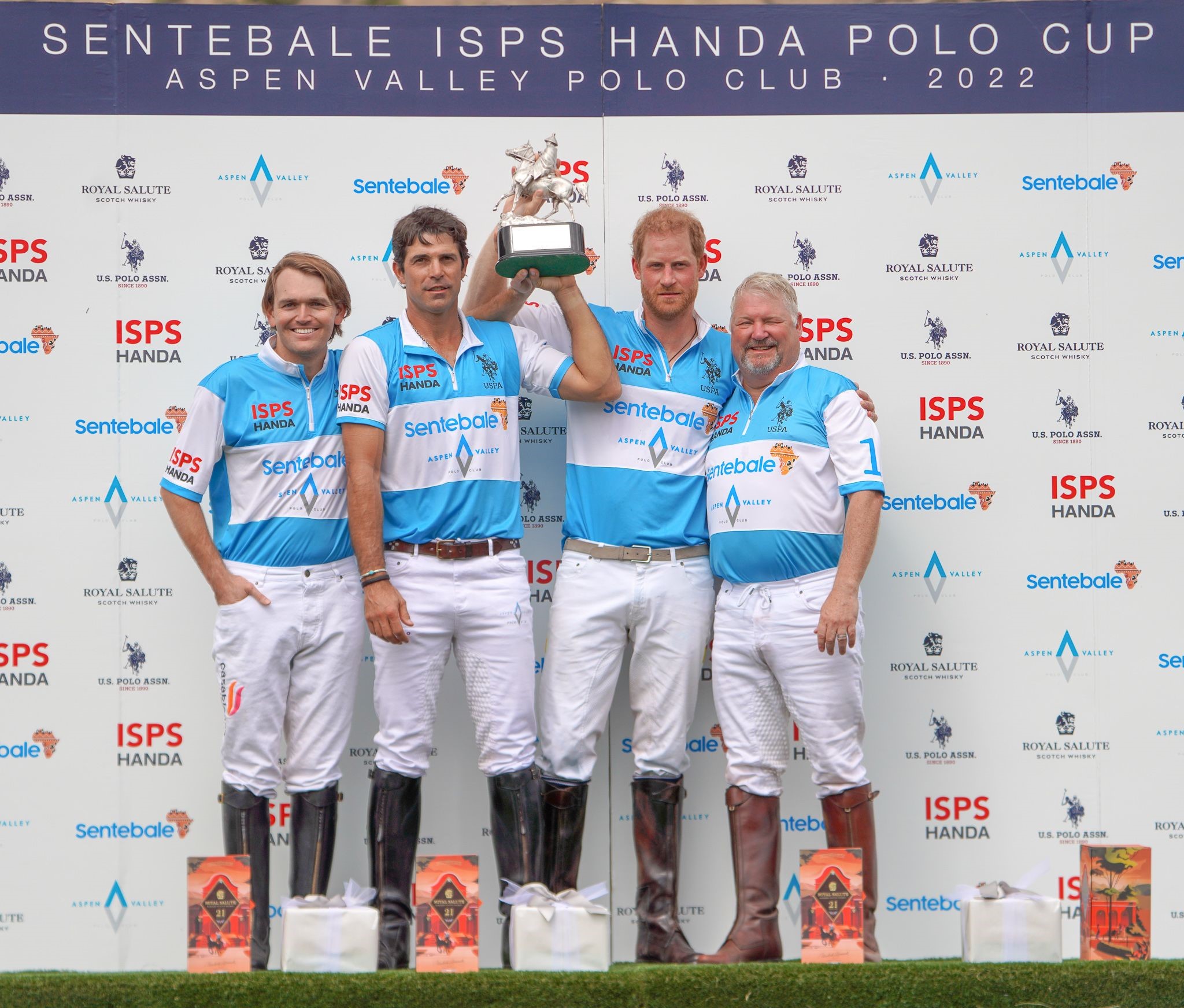 Prince Harry Plays in Aspen - Hurlingham Polo