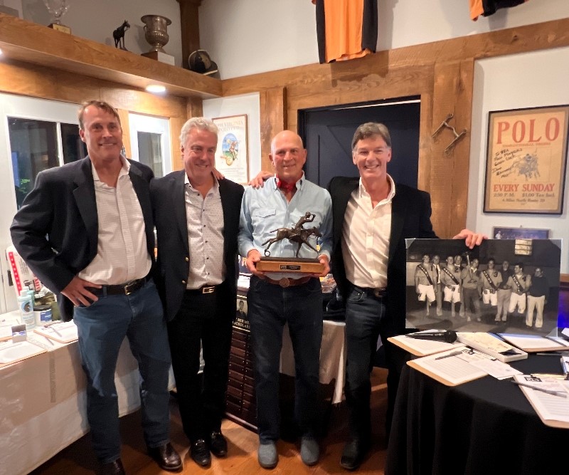 Rob Rinehart Honored with the Cavalier Award - Hurlingham Polo